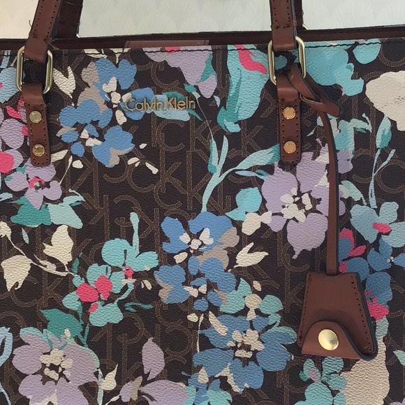 Calvin Klein | Bags | Spring Summer Calvin Klein Bag Flowers | Poshmark